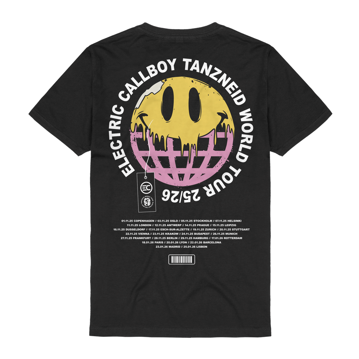 TANZNEID Tour Globe - Electric Callboy - offizieller Shop